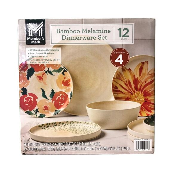 Member's Mark | Kitchen | Members Mark 2piece Melamine Dinnerware Set ...